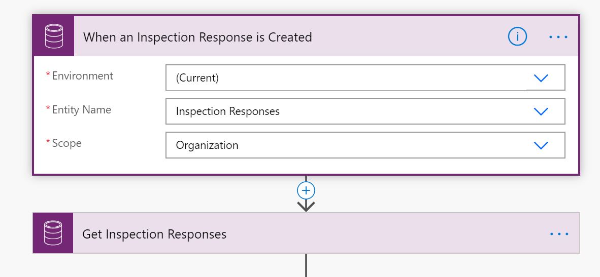 Using Power Automate to create events based on an Inspection Response ...