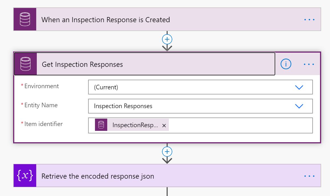 Using Power Automate to create events based on an Inspection Response ...