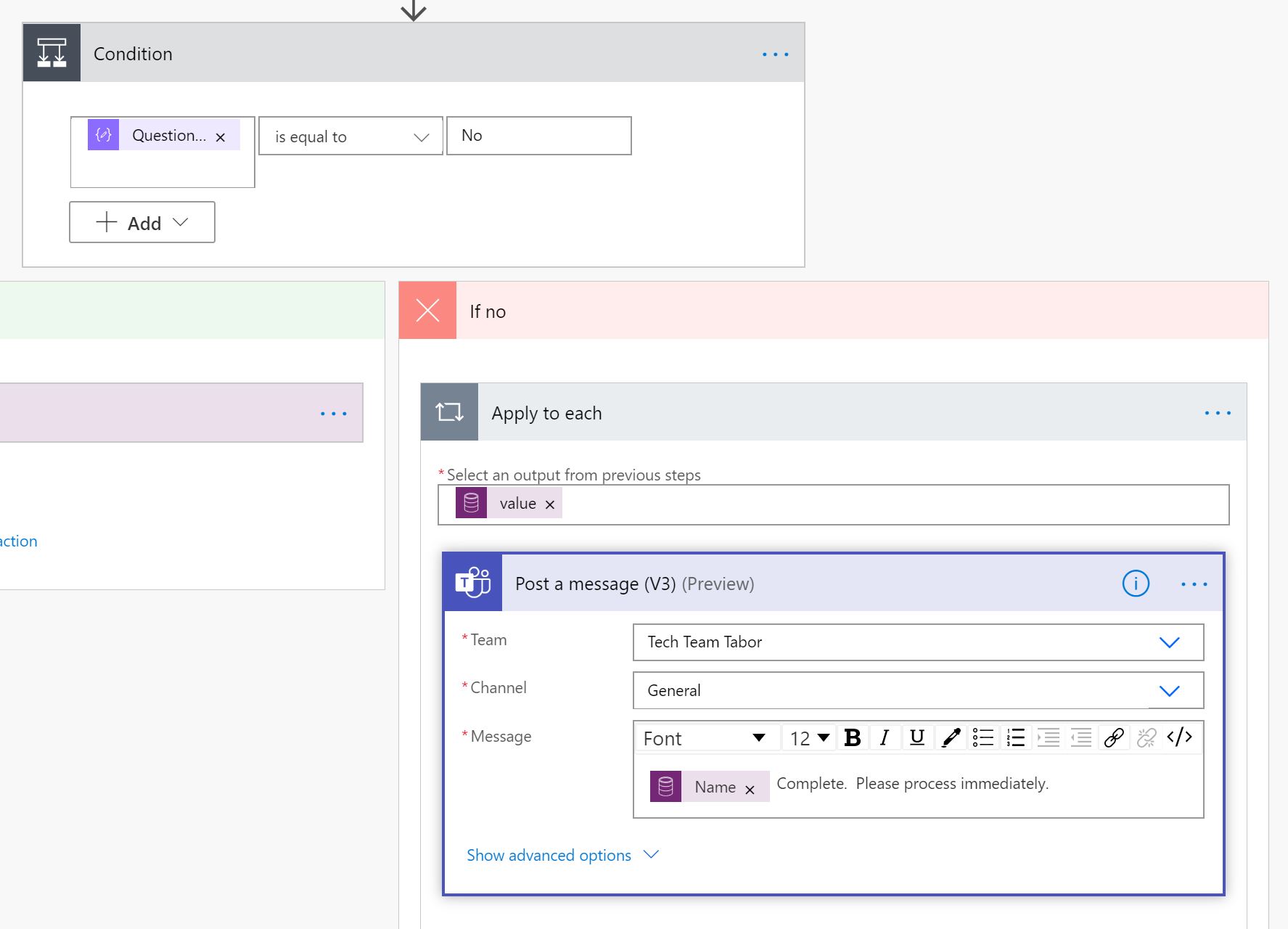 Using Power Automate to create events based on an Inspection Response ...